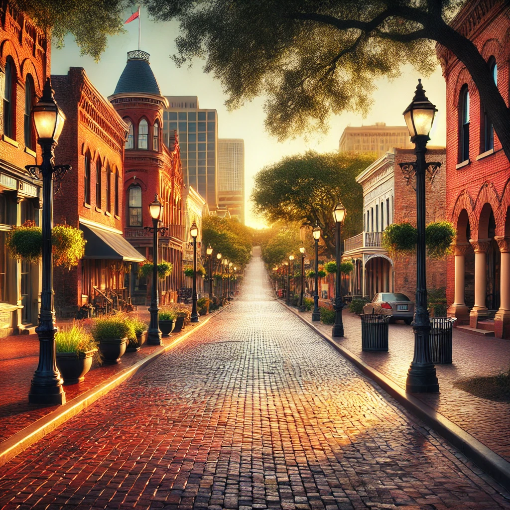 The Romance of Brick Pavers and Old Texas Towns